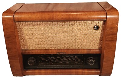 Rare Vintage 1951 Korting Omni Selector 52W German Shortwave Tube Radio ...