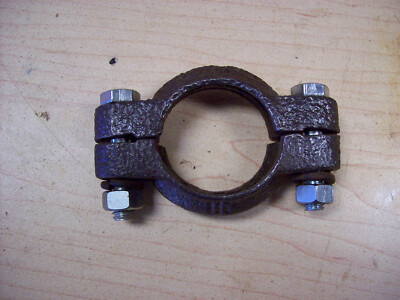 Farmall Cub International horizontal exhaust pipe to manifold clamp ...