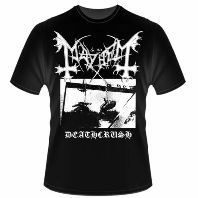 Mayhem - Deathcrush T-Shirt, Euronymous,Black Metal,Ulver,Beherit ...