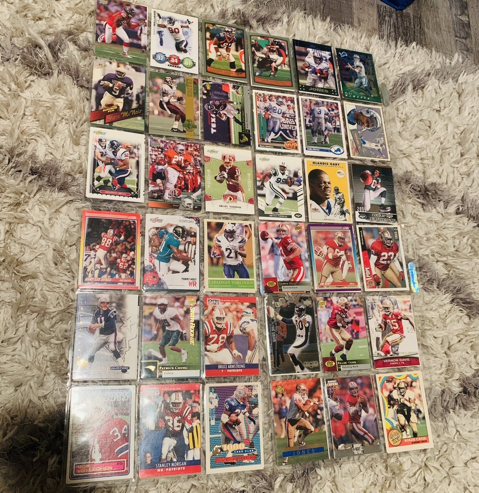 LOT 420+ Topps Rookie NFL FOOTBALL Team Trading Collectible CARDS & 20 ...