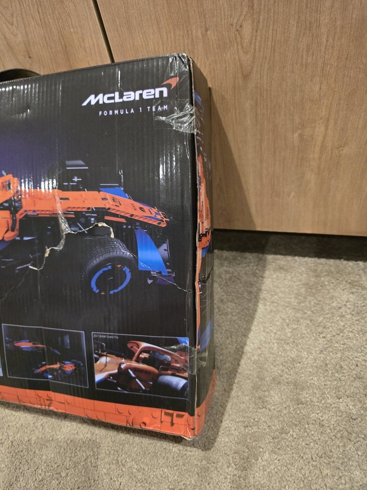 New Building Blocks Set F1 Car Technic Mclaren Farmula 1 2022 Race Car ...