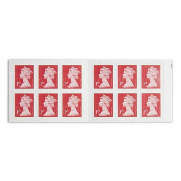 Royal Mail First Class Standard Postage Stamps - Gold, Pack of 12 for ...