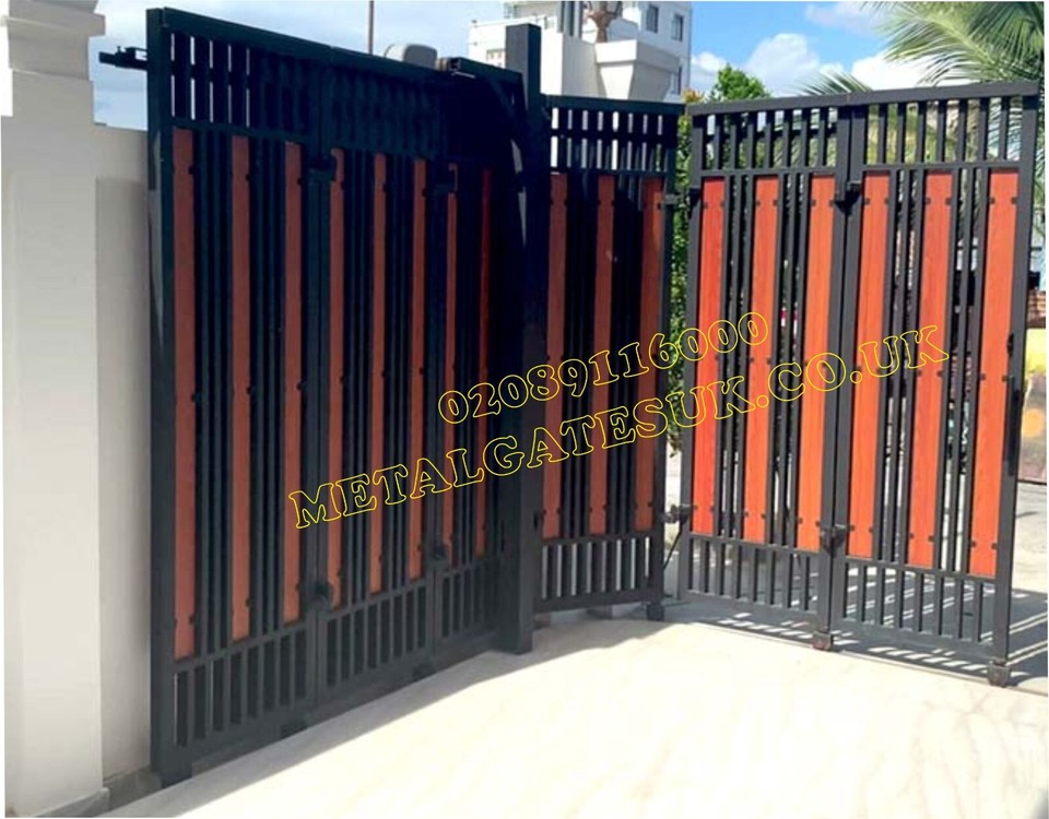 Sliding Gate / Driveway Gates / Corner Sliding Gate / Composite Gate ...