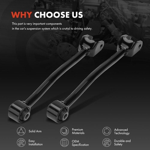 2pcs Rear Lower Forward Lateral Arm for Infiniti G35 2003-2007 Nissan ...