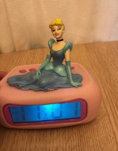 VTG Disney Princess Cinderella Digital Alarm Clock Pink | eBay