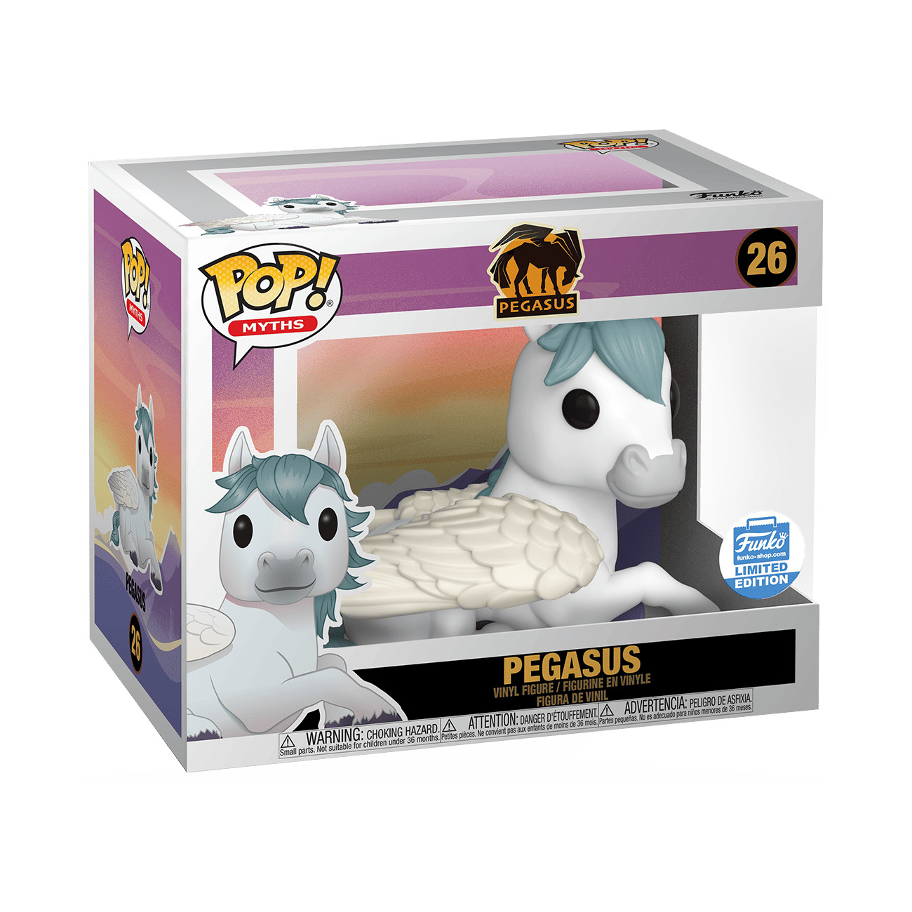Funko Pop! Vinyl Super 6 in: Public Domain - Pegasus (6 inch) - Funko ...