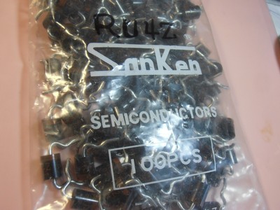 20x RU-4Z SANKEN 200V 3.5A Fast-Recovery Rectifier Diodes AXIAL 6.5X8mm ...