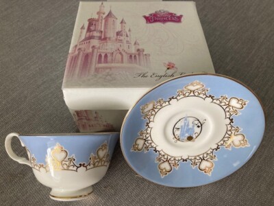 Disney Princess - Cinderella Tea Cup and Saucer, Hand Made & Decorated ...