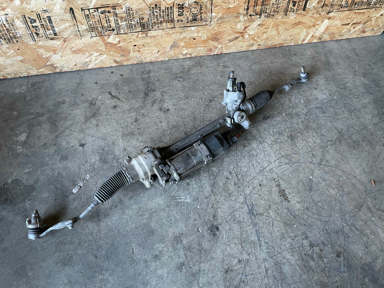 BMW 12-18 F30 F35 ELECTRIC GEAR POWER STEERING RACK AND PINION ASSEMBLY ...