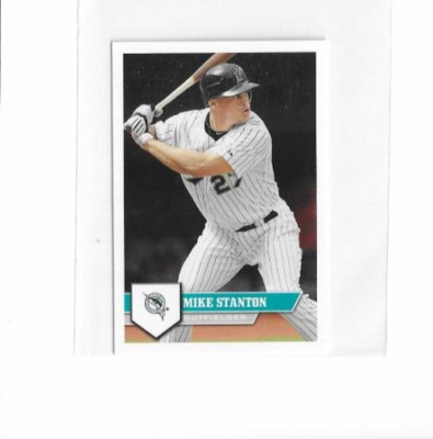2011 Topps Stickers Mike Stanton #153 Marlins | eBay