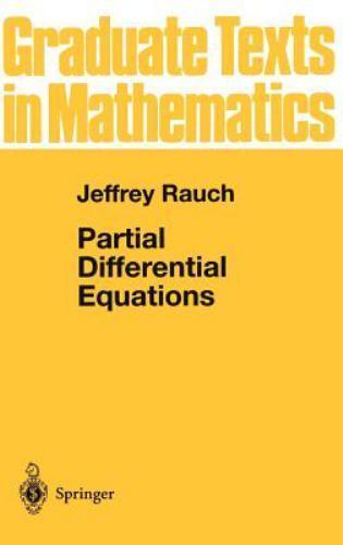 Graduate Texts in Mathematics Ser.: Partial Differential Equations by ...