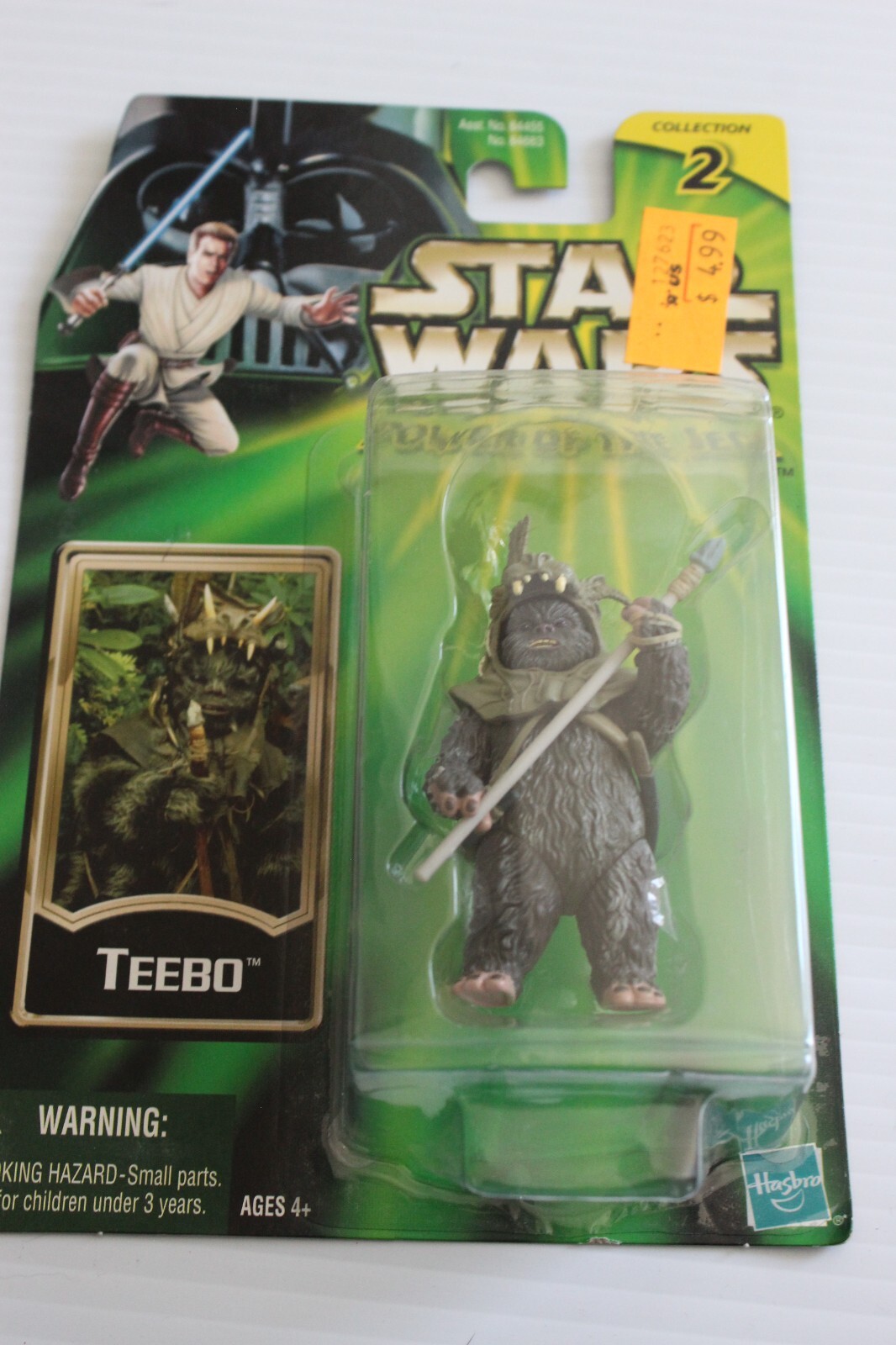 2001 Star Wars TEEBO-Ewok POTJ Power of the Jedi Action Figure NEW | eBay