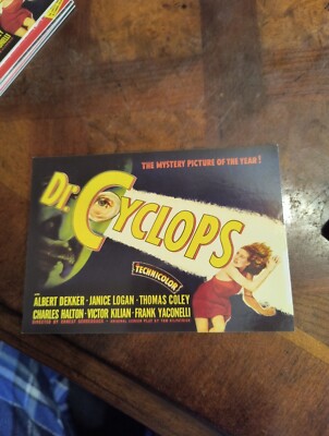 DR. CYCLOPS 2010 BREYGENT 1940 POSTER OVERSIZE CARD #10 | eBay