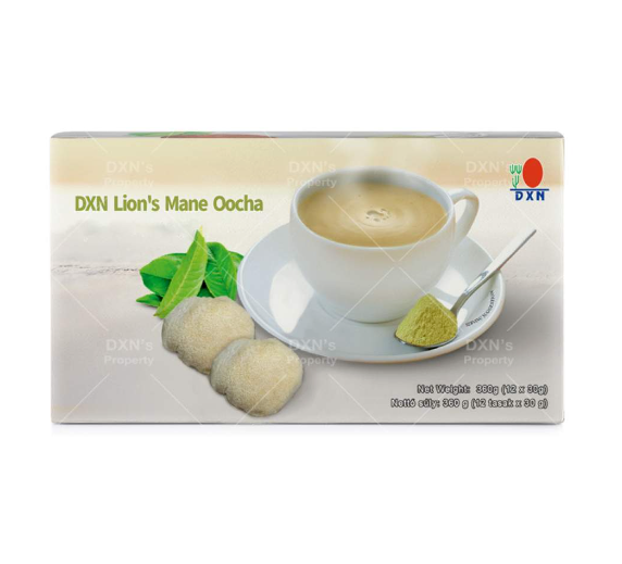 DXN Lion's Mane Oocha Oolong Tea – 12 Sachets x 30g | Brain Health ...