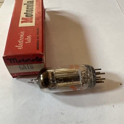 Vintage Motorola 6AT6 Tube Nos Tested | eBay