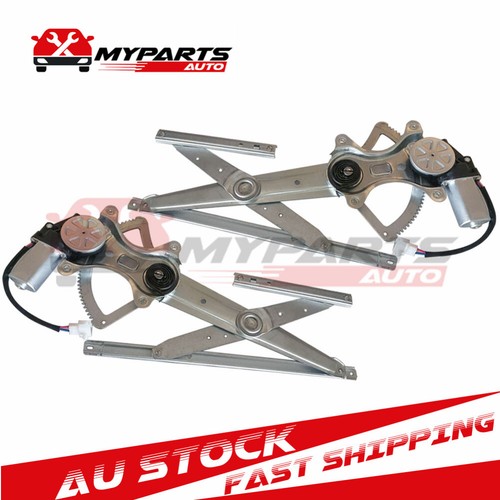Front LH+RH Electric Power Window Regulator Motor for Toyota ...