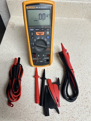 Fluke 1587 Digital FC Insulation Multimeter - 1000V | eBay