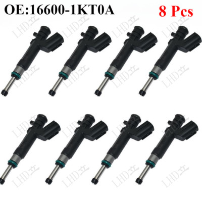 8 Pcs Fuel Injectors For Nissan Note Versa 2012-2018 1.6L 1600CC L4 ...
