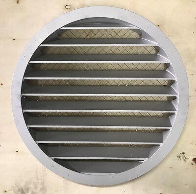 100 to 400 External Weather Louver, Ventilation, Extraction, Round ...