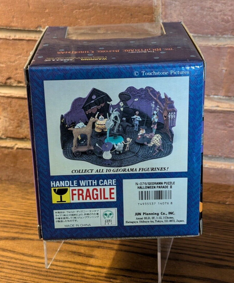 Nightmare Before Christmas Georama Puzzle N-076 Halloween Parade II JUN ...
