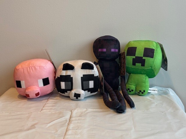 Minecraft Plush Toys Stuffed Animal Doll Soft Plush Mojang New With Tag ...