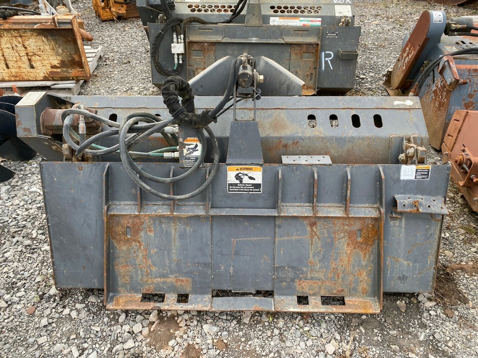 Used 66" FFC Rockhound Landscape Rake Skid Steer Attachment | eBay