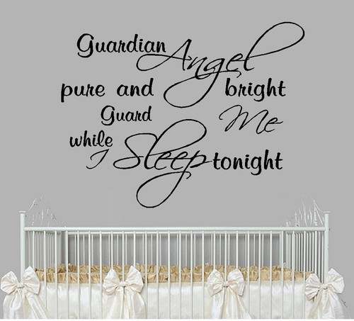 Guardian Angel - Wall Decal | eBay