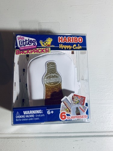 NIB Real Littles Haribo Backpacks Happy Cola Gummy | eBay