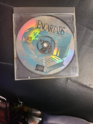 Vintage Microsoft Encarta 96 Encyclopedia PC CD-ROM Designed for ...