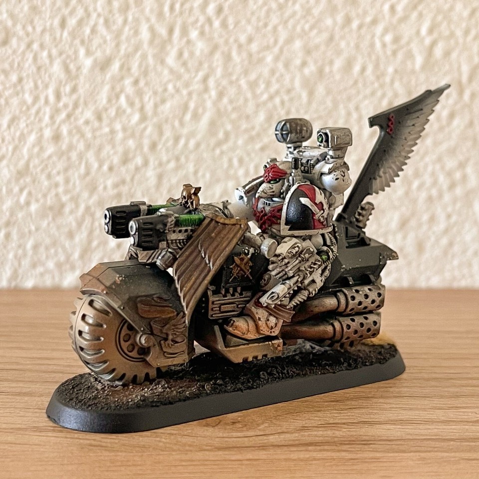 Warhammer 40k Space Marines - Painted Dark Angels Ravenwing Army ...