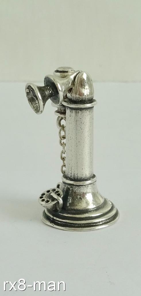 1996 SUPERB VINTAGE SOLID STERLING SILVER MINIATURE CANDLESTICK ...
