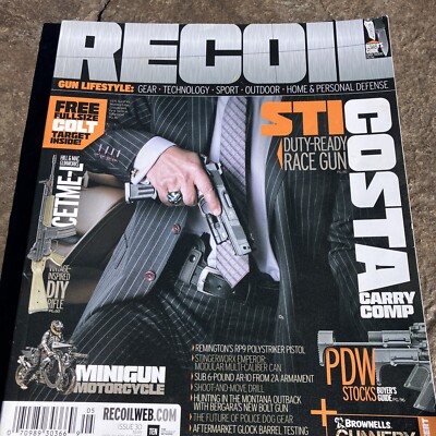 RECOIL Gun Lifestyle Issue 30 2017 Costa Carry Comp PDW CETME RP9 | eBay