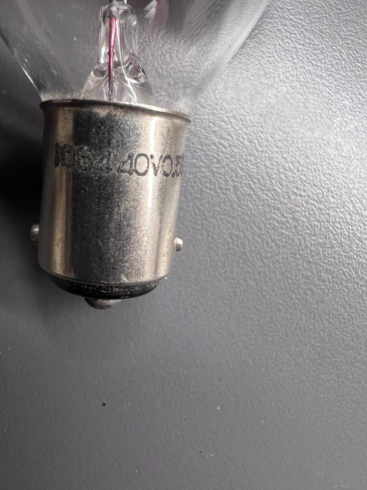 Antique Vintage Panel 40V .59A Auto Bulbs GE Mazda Westinghouse No 1064 ...