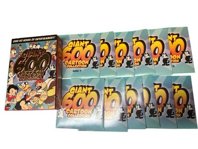 Giant 600 Cartoon DVD Collection | eBay