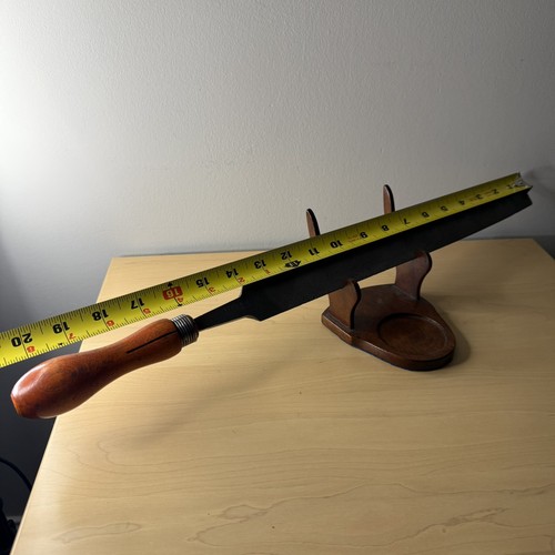 Vintage Nicholson Large Files 14” Half Round USA Warranted Cast Steel ...