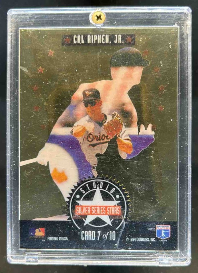 1994 Donruss Studio Cal Ripken Jr. Silver Series Stars #7 Orioles | eBay