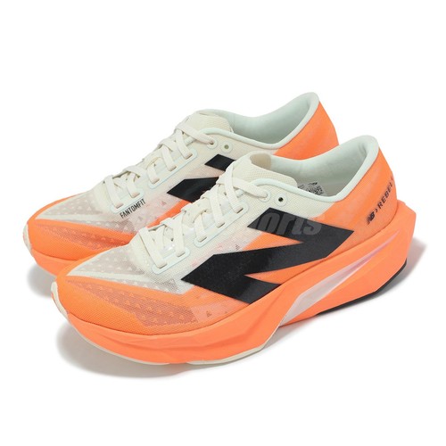 New Balance FuelCell Rebel V4 D Wide Hot Mango Women Road Running Shoe ...