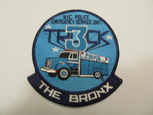 New York City Police Emergency Service Unit Truck 3 Patch | eBay