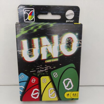 Mattel UNO Retro Classic Version Family Card Game #4 of 5 in Series ...