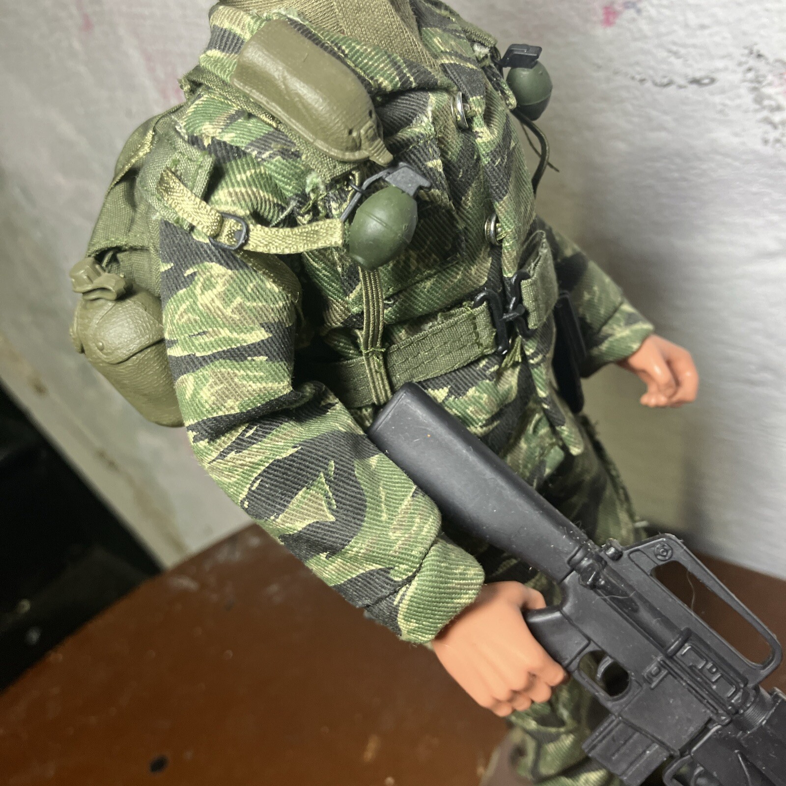 Vietnam Style Gi Joe 12” 1/6 Scale Action Figure With Gear And Stand | eBay