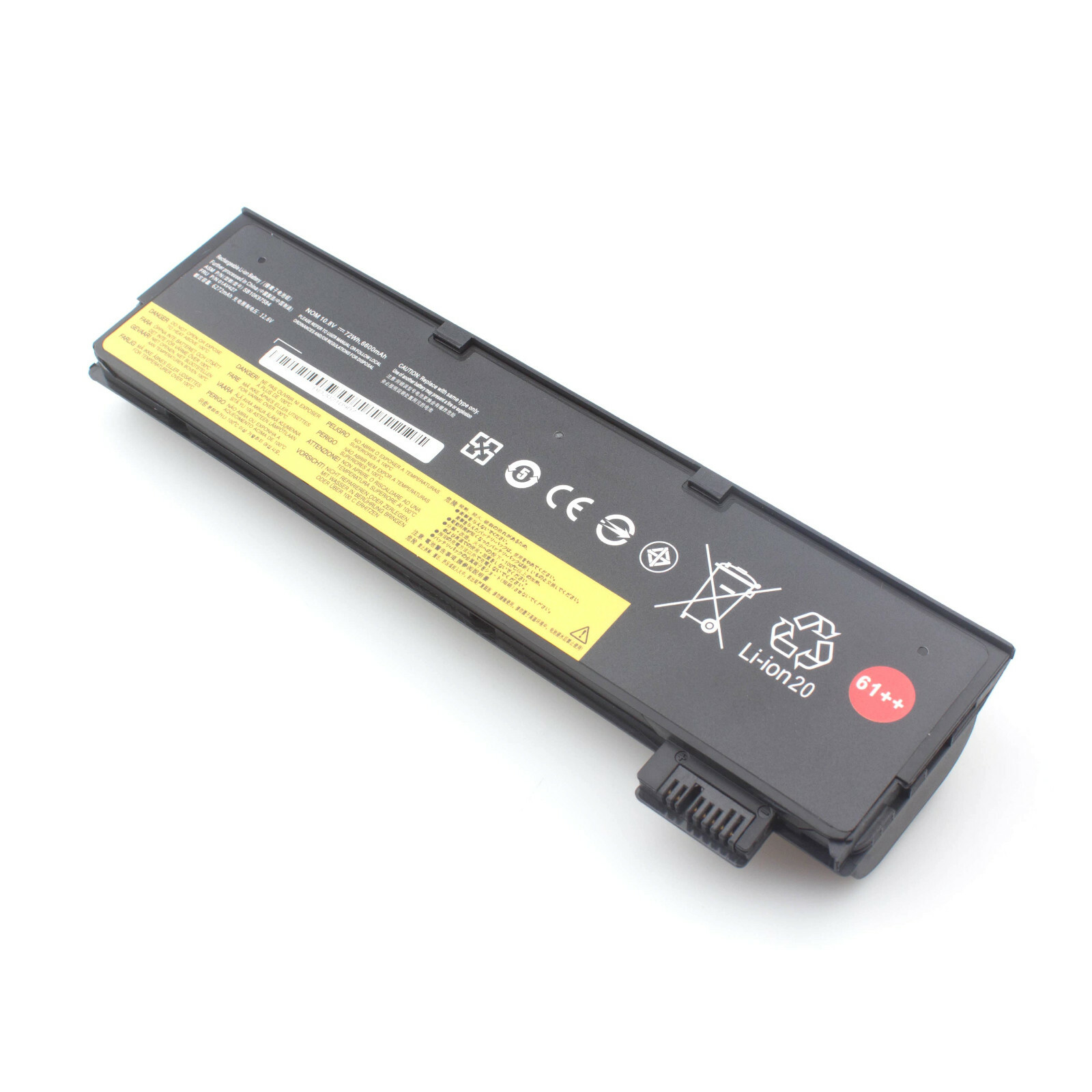 6Cell 5200mAh 01AV423 01AV427 battery for Lenovo Thinkpad T470 T480 ...