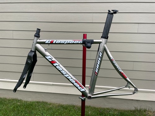 Litespeed Saber TT Titanium frame and fork Size 55 | eBay