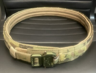 JNB Tactical Battle Belt Rigid Belt Raptor Buckle MOLLE Multicam OCP SM ...