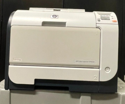 HP Color LaserJet CP2025 CP2025DN Printer W/ Toner Networkable Duplex ...