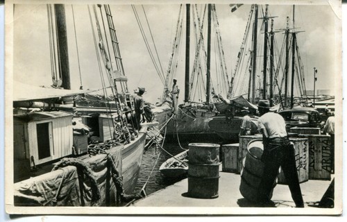 Curacao Curaçao - Loading Sailing Boats old Russian Peasant Shop ...