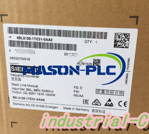 SIEMENS S120 BASIC LINE MODULE 6SL3130-1TE31-0AA0 | eBay