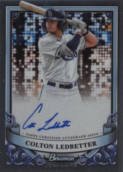 2024 Bowman Sterling - Prospect Autographs Colton Ledbetter #PA-CL (AU, RC) for sale online | eBay