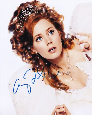 AMY ADAMS signed Autogramm 20x25cm ENCHANTED in Person autograph COA ...