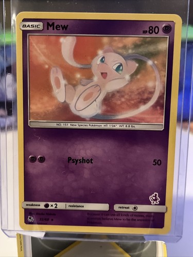Pokémon TCG Mew Battle Academy 32/68 Regular Rare LP/NM | eBay