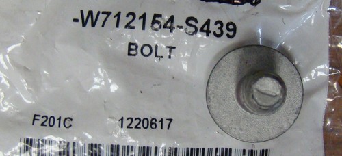 FORD GENUINE W712154-S439 BOLT PACKAGE OF 2 OEM NOS | eBay